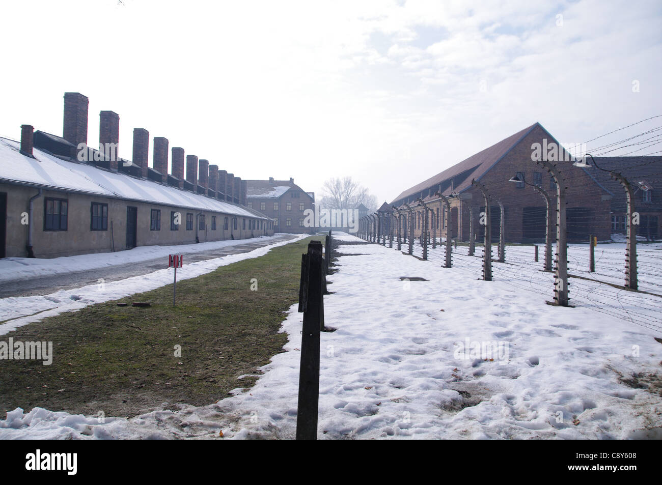Bilder vom Lager Auschwitz Stockfotografie - Alamy