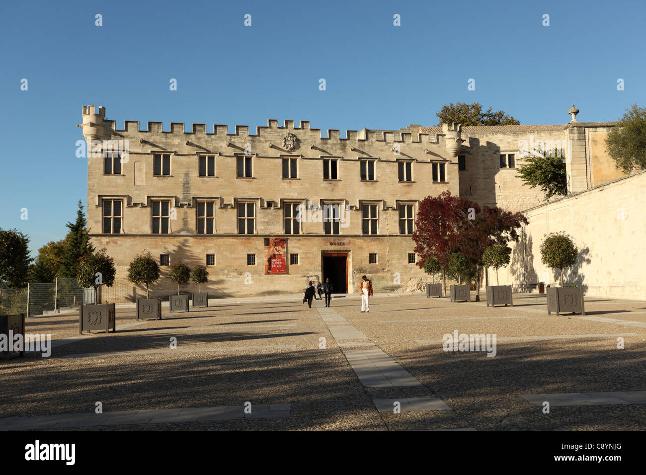 Museum in der Papstpalast in Avignon, Frankreich Stockfotografie - Alamy