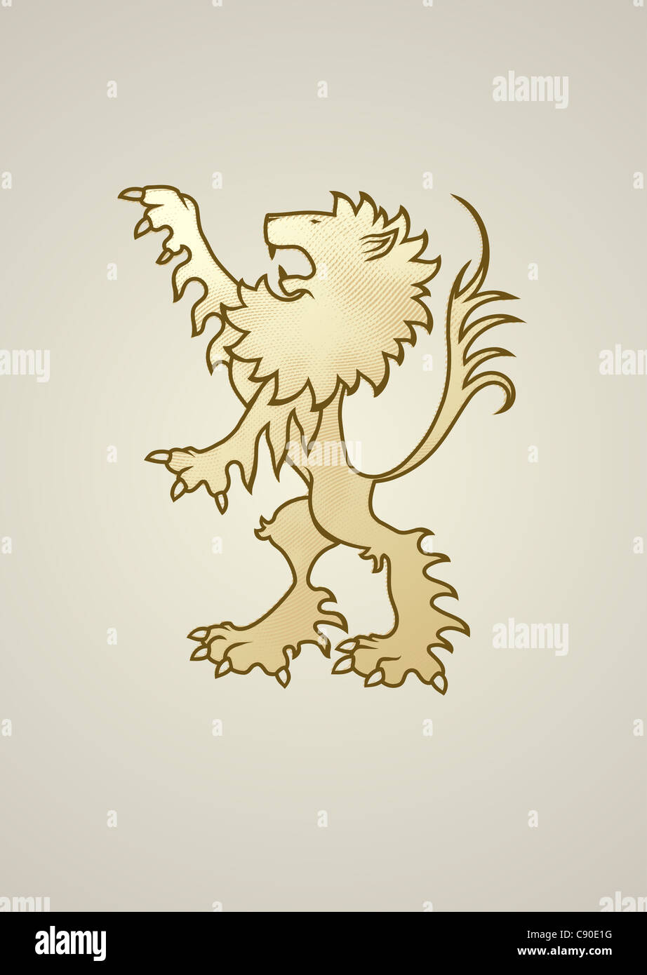 Heraldischer löwe stehend -Fotos und -Bildmaterial in hoher Auflösung ...
