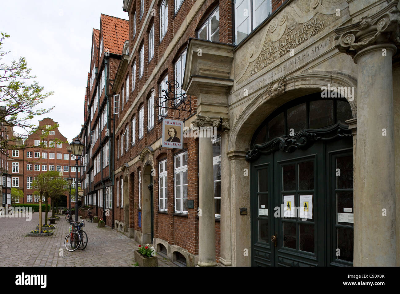 Johannes-Brahms-Museum, Peterstrasse, Hansestadt Hamburg, Deutschland ...