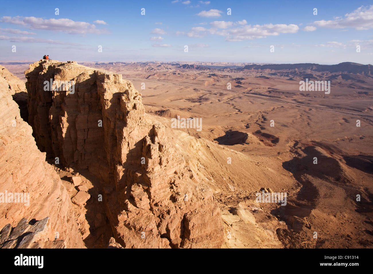Mitzpe Ramon-Krater, Israel Stockfotografie - Alamy