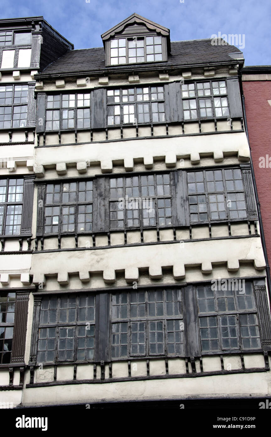 Bessie Surtees Haus ist zwei Kaufmannshäuser auf Newcastle Quayside ...