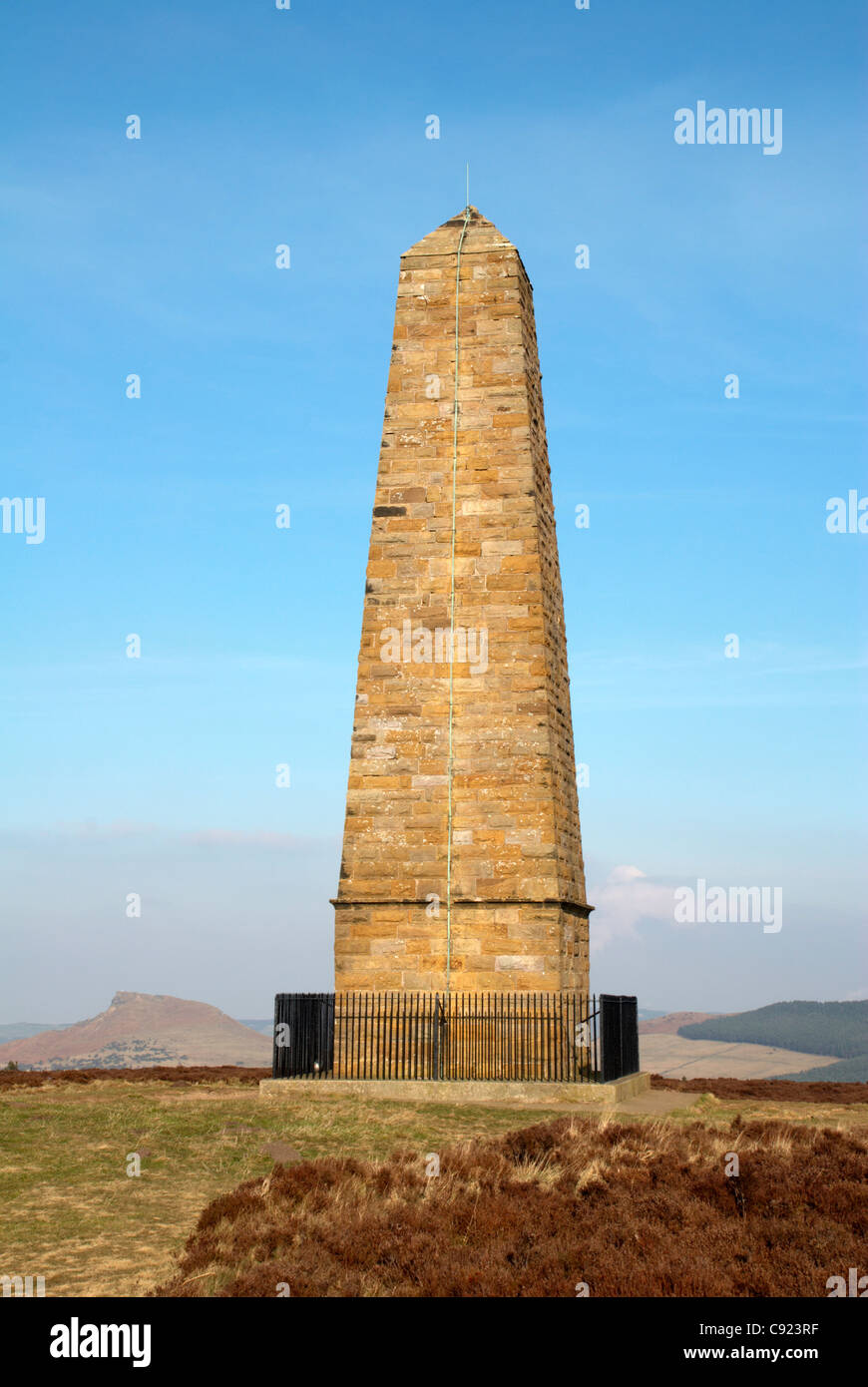 Great Ayton. Captain Cook-Denkmal, errichtet im Jahre 1827 zu Ehren von ...