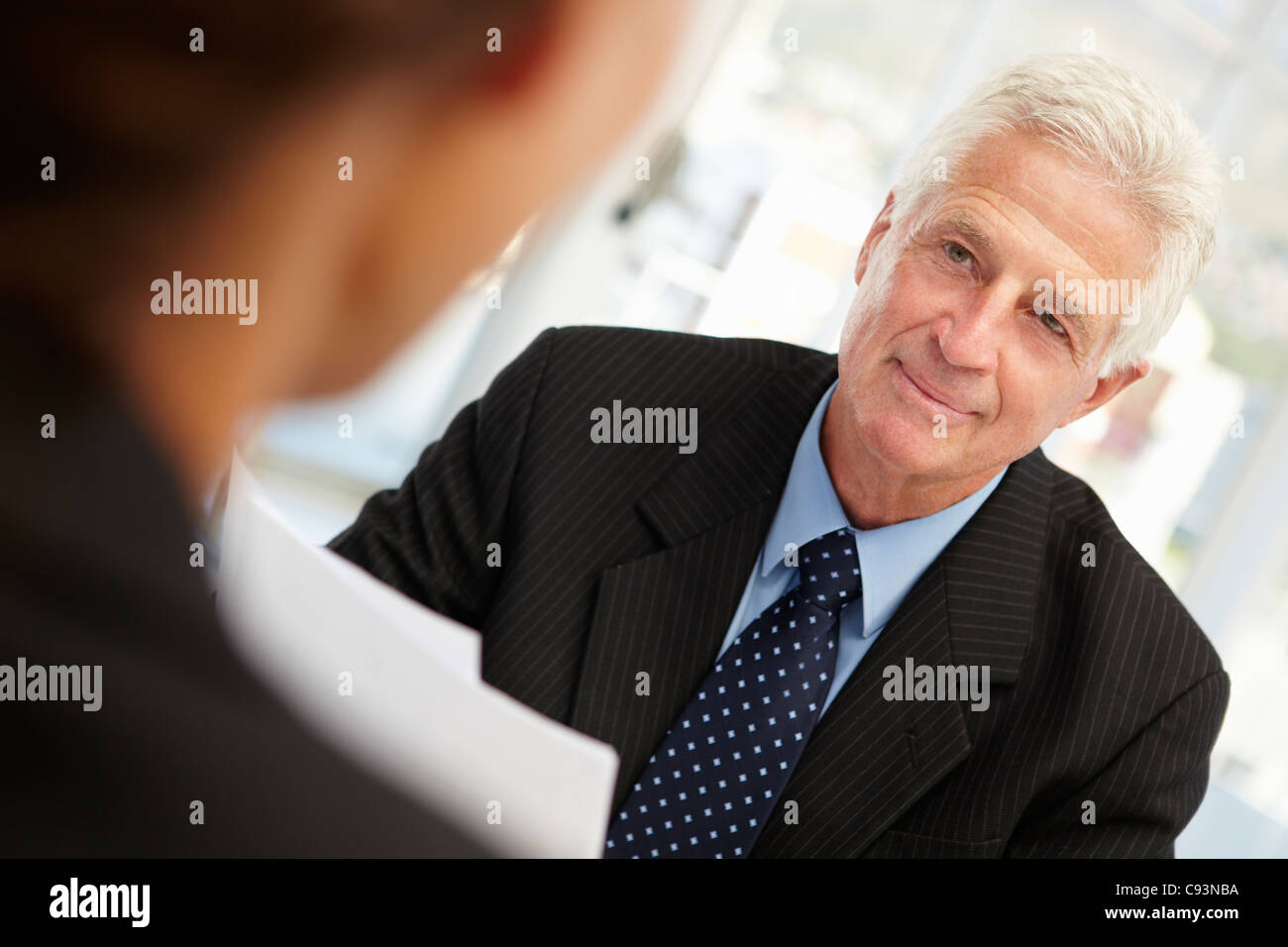 Interview interviewer -Fotos und -Bildmaterial in hoher Auflösung – Alamy