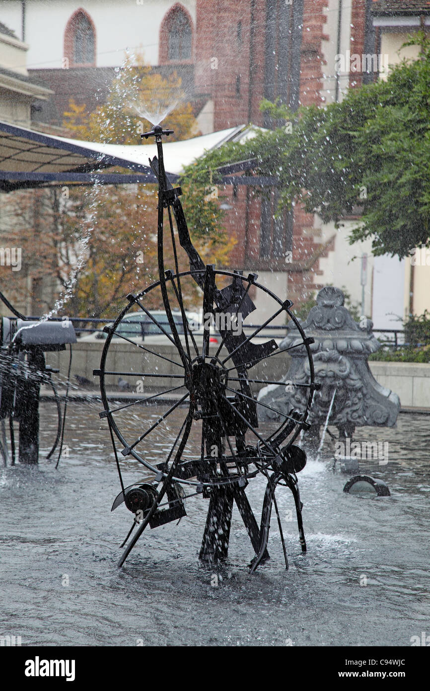 Tinguely fountain basel -Fotos und -Bildmaterial in hoher Auflösung – Alamy