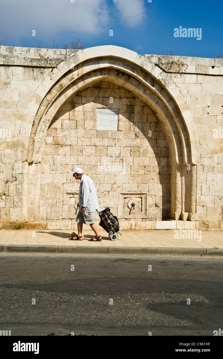 LOD, Lydda, Israel, A öffentliche Brunnen Stockfotografie - Alamy