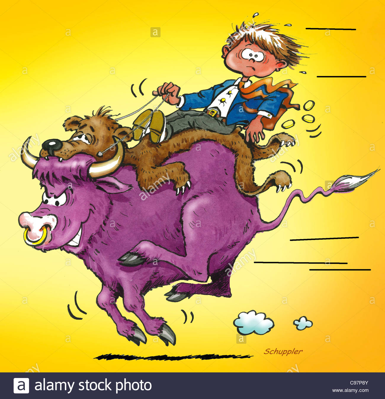 Cartoon Bull Stockfotos & Cartoon Bull Bilder - Seite 3 - Alamy