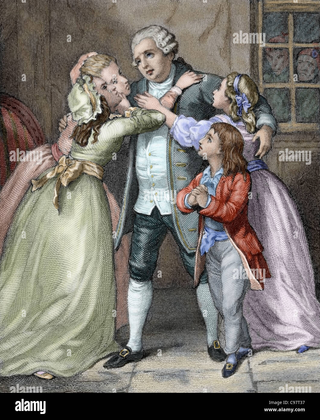 Ludwig XVI. (1754-1793). König von Frankreich (1774-1792). Ludwig XVI ...