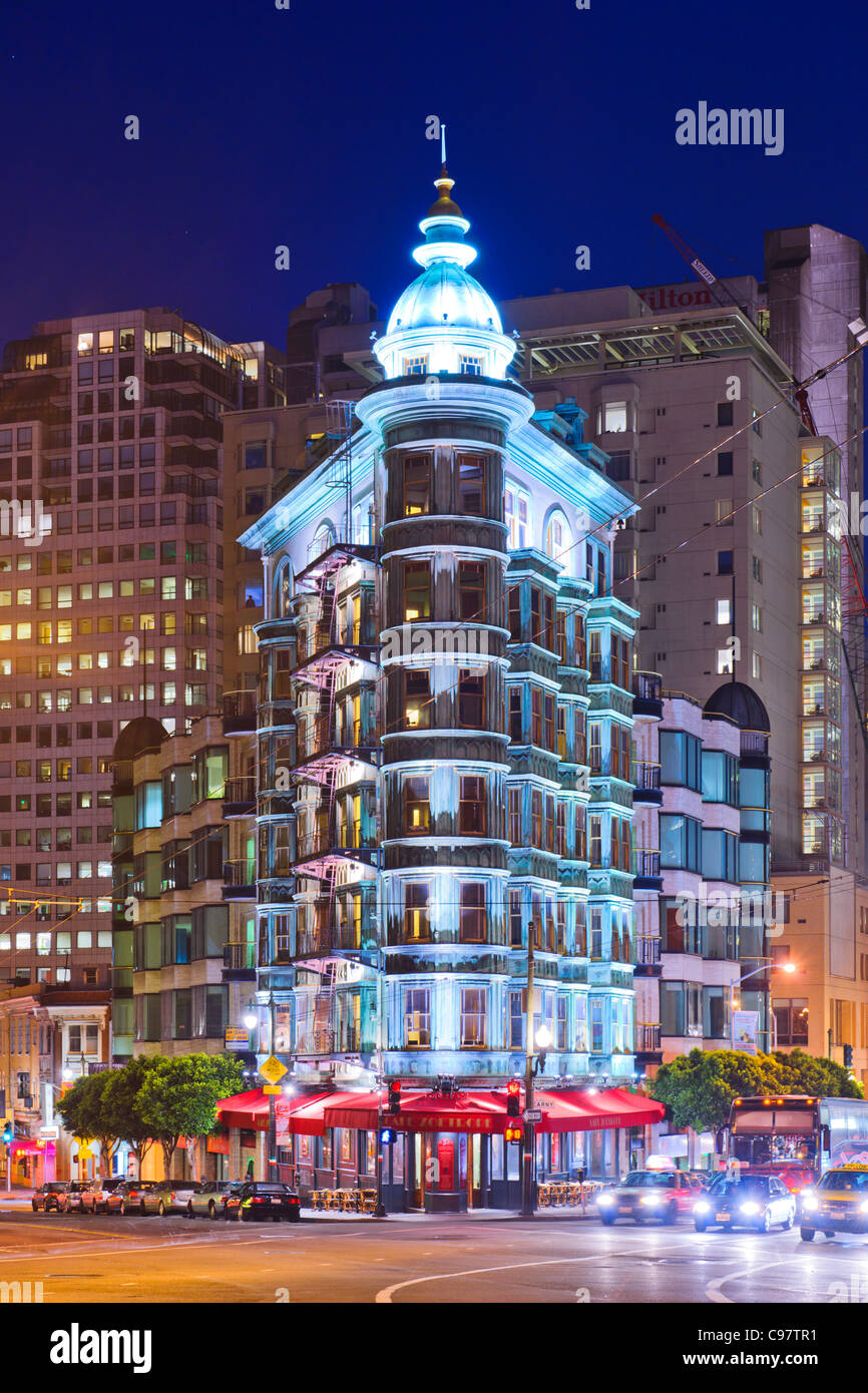 California columbus tower san francisco sentinel building usa ...