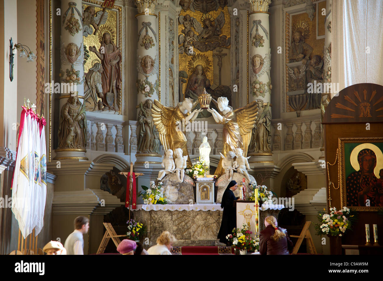 Kirche Der Heiligen Maria Der Engel Stockfotos und -bilder Kaufen - Alamy