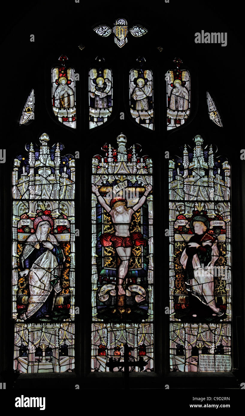 Kreuzigung christi fenster Stockfotos und -bilder Kaufen - Alamy