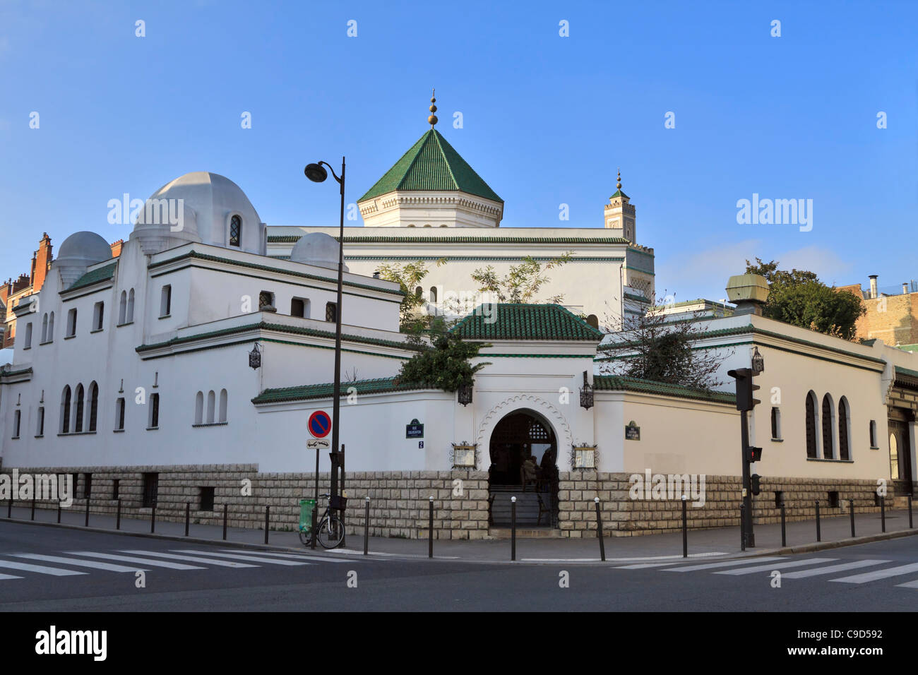 Paris-Moschee. Die Grande Moschee de Paris wurde im Jahre 1922 gebaut ...