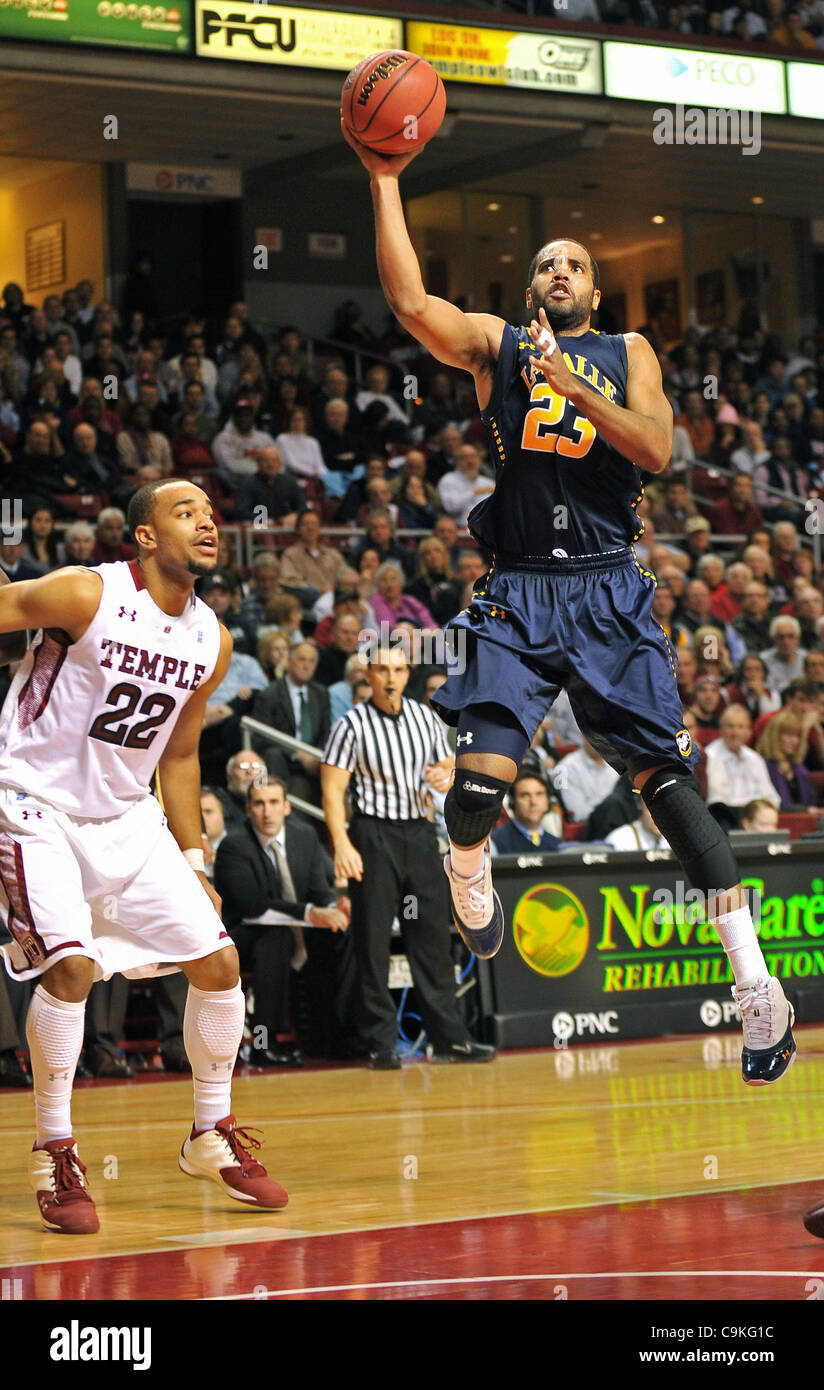 18. Januar 2012 - setzt Philadelphia, Pennsylvania, USA - LaSalle ...