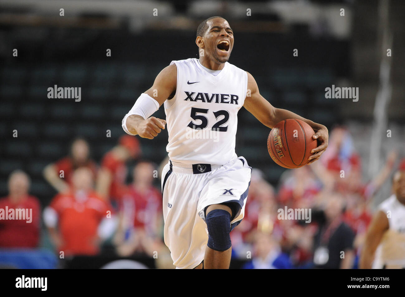 9. März 2012 - Atlantic City, New Jersey, USA - Xavier Musketeers ...