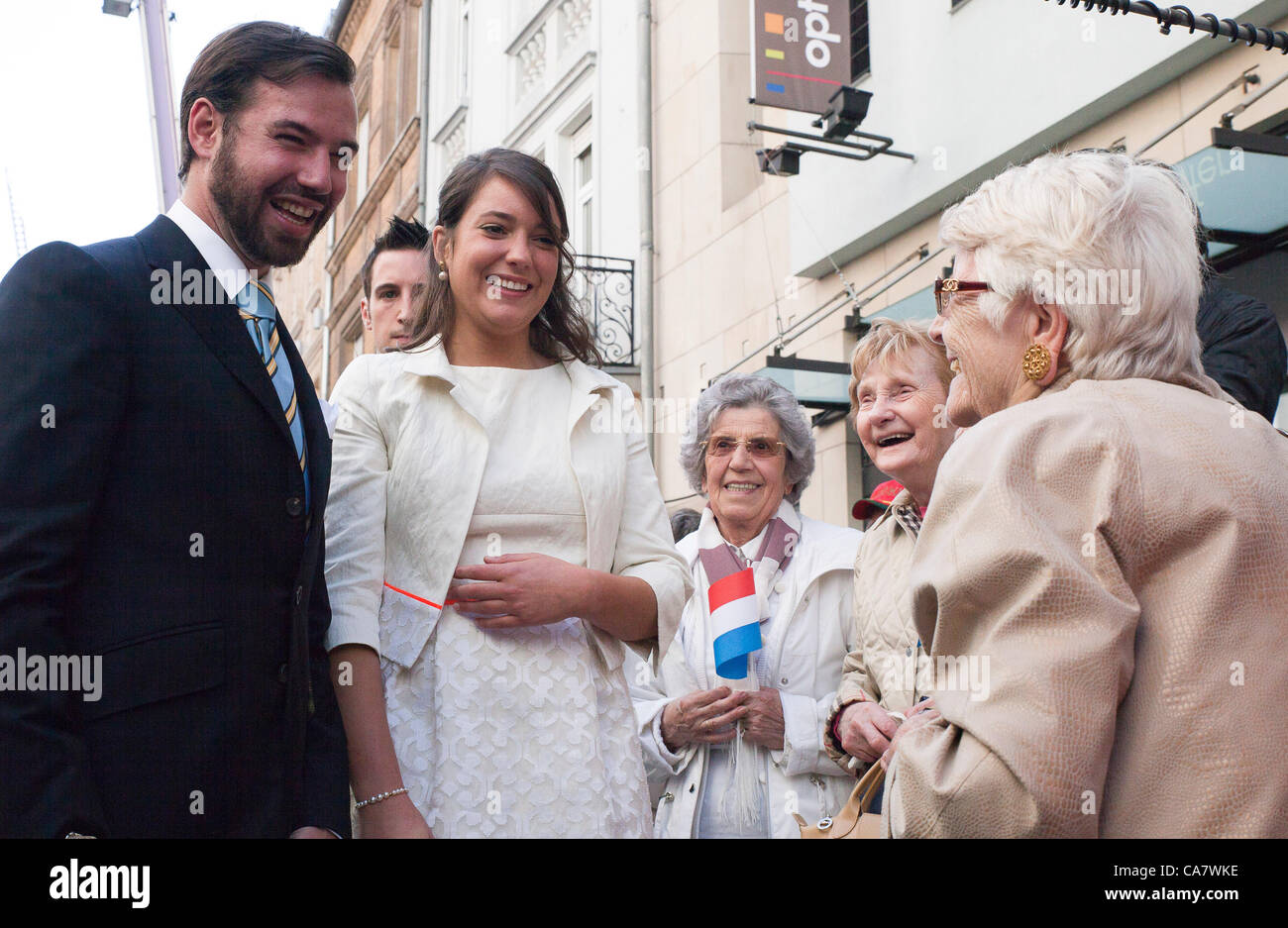 22.06.2012 - Luxemburg - Esch Alzette - erblicher Großherzog Guillaume ...