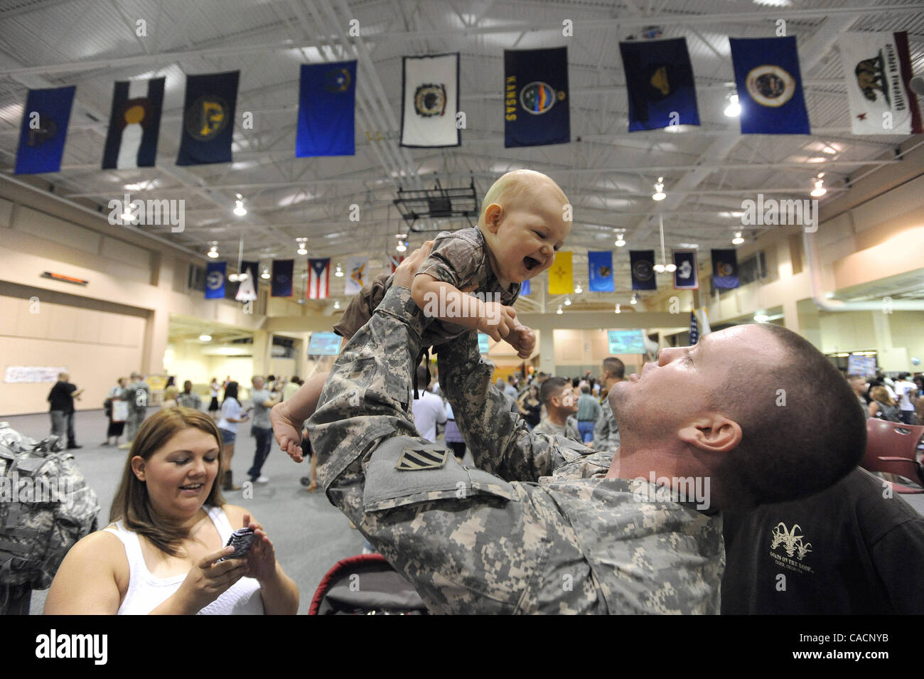 17. September 2010 - Fort Benning, GEORGIA, USA - US-Armee Sgt. Blake ...
