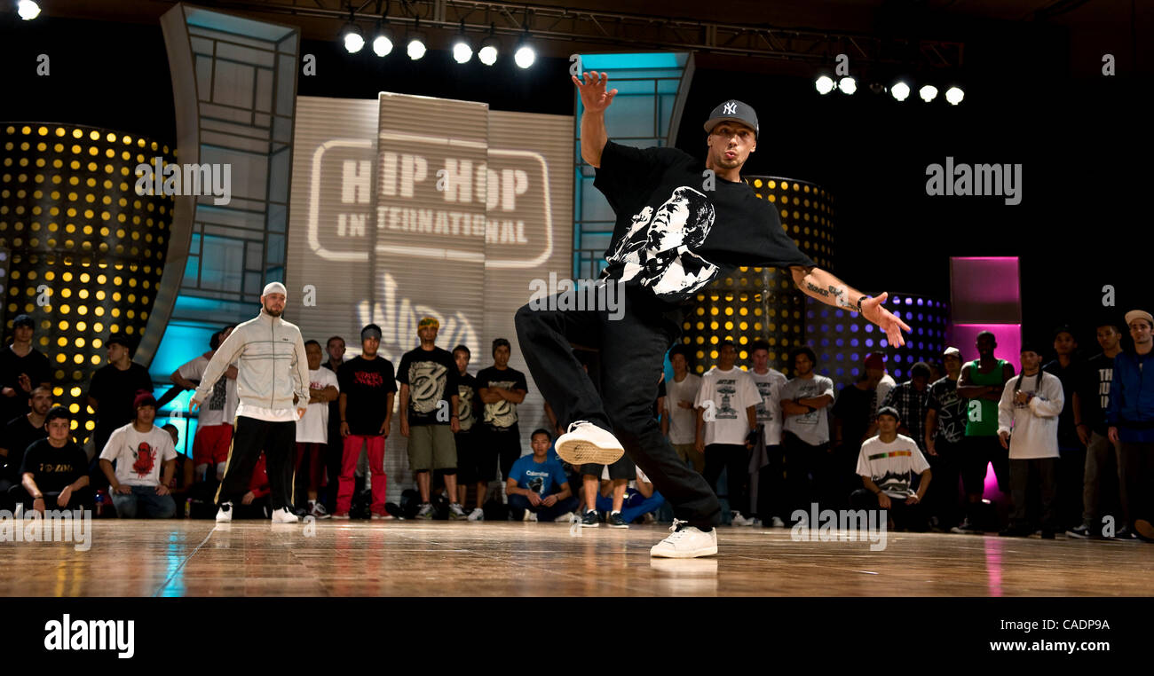 31. Juli 2010 Tanz - Las Vegas, Nevada, USA - Konkurrenten in der Welt BBoy Schlachten im Red ...