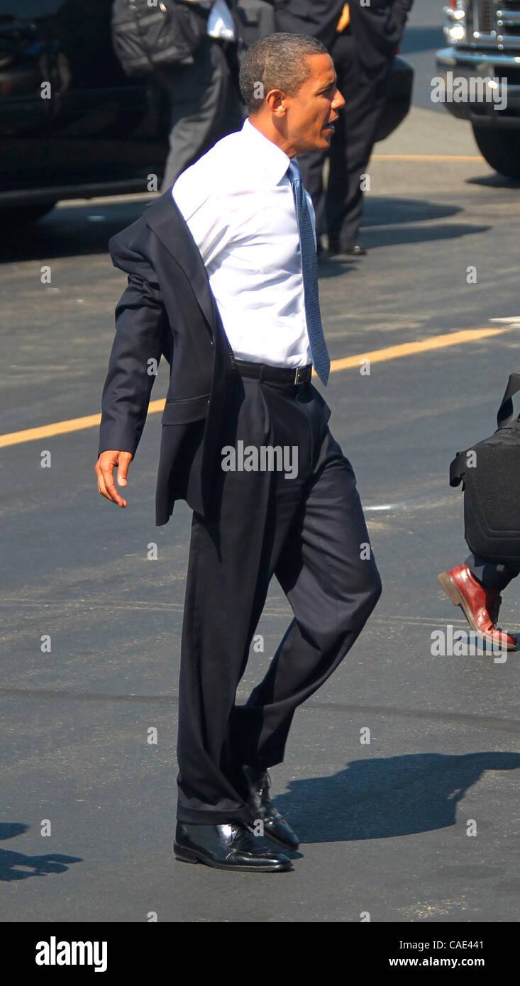 17. August 2010 - Seattle, Washington, US - Präsident BARACK OBAMA ...