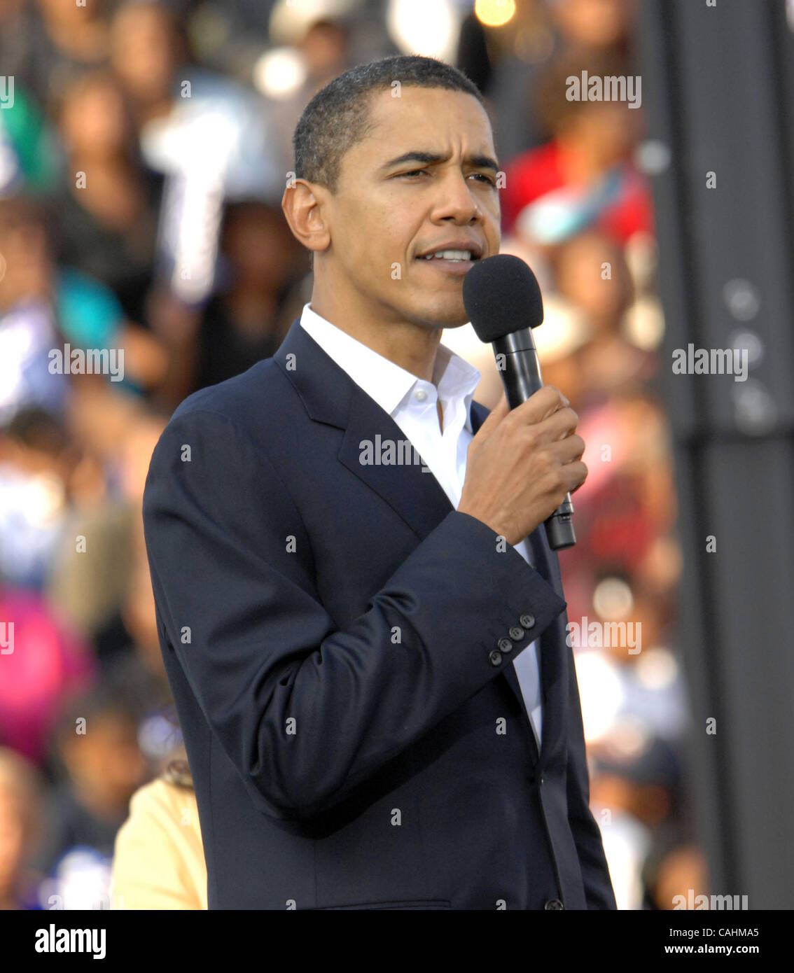 9. Dezember 2007 - Columbia, South Carolina, USA - Senator BARACK OBAMA ...