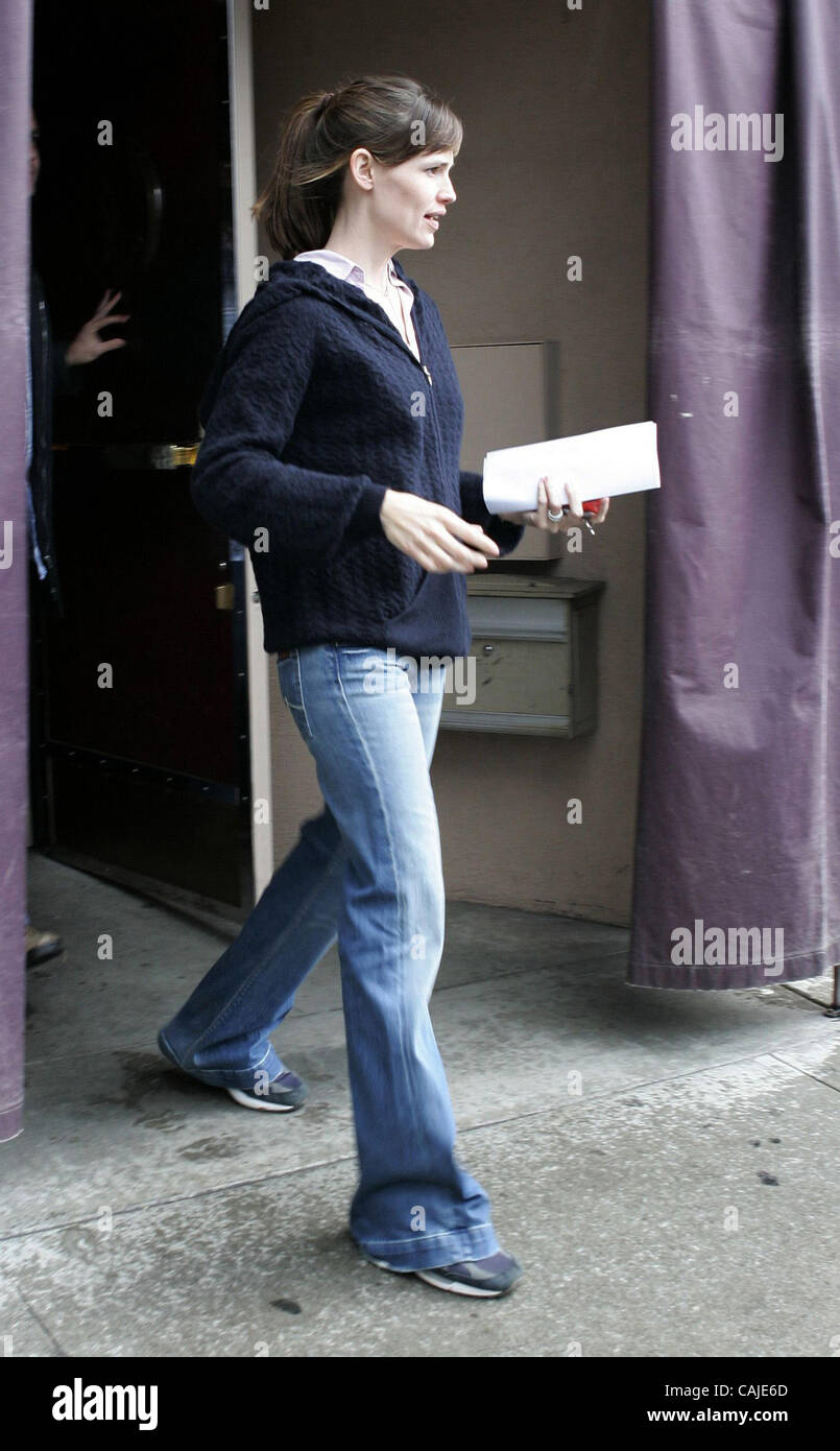 Los Angeles, 2008-1-22 / Hot paar BEN AFFLECK und JENNIFER GARNER die ...