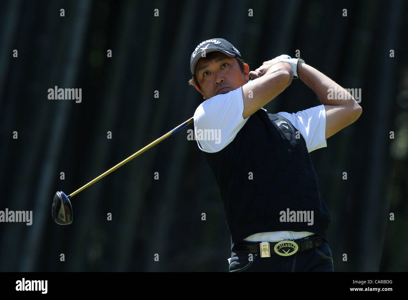 Hisashi Sawada, 12. April 2012 - Golf: 20. Japan Golf Tour Token ...