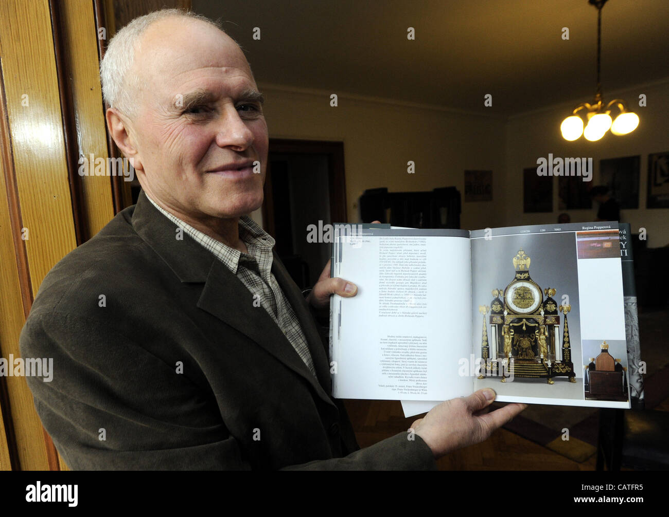 Michal Klepetar, grand Neffe von Richard Popper, von den Nazis ...