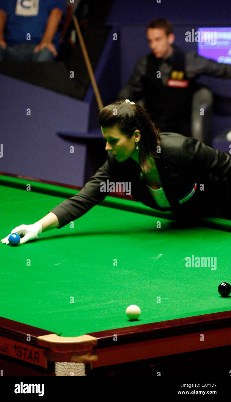 Michaela tabb snooker referee crucible -Fotos und -Bildmaterial in ...
