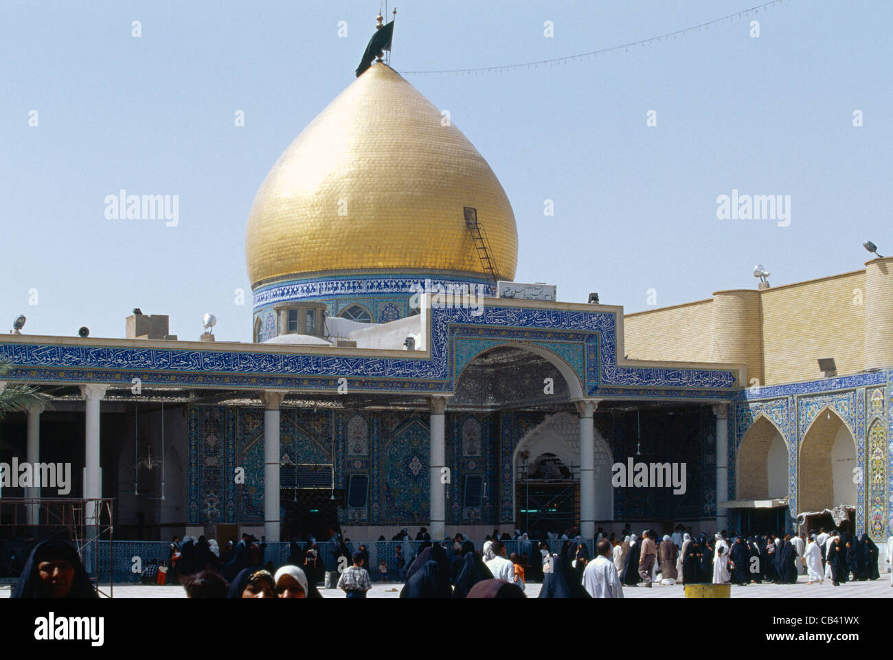 Kufa Irak Al Kufa Moschee Ali wurde In 661 hält die Gräber der muslimischen Bin Aqeel & Hani ...