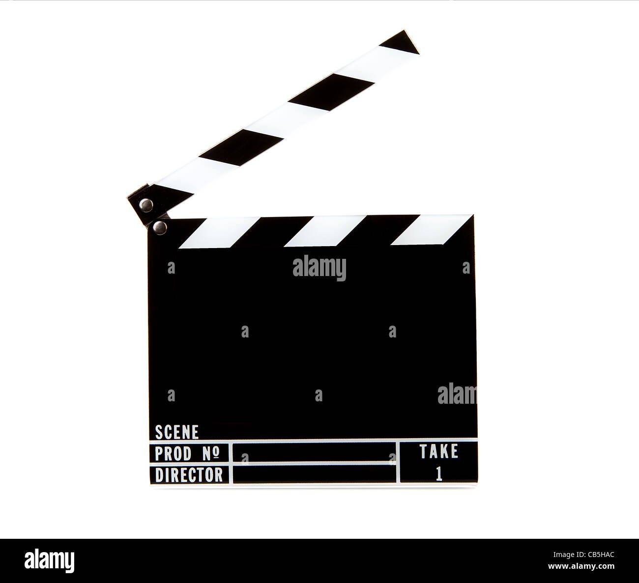 Movie clapper board -Fotos und -Bildmaterial in hoher Auflösung – Alamy