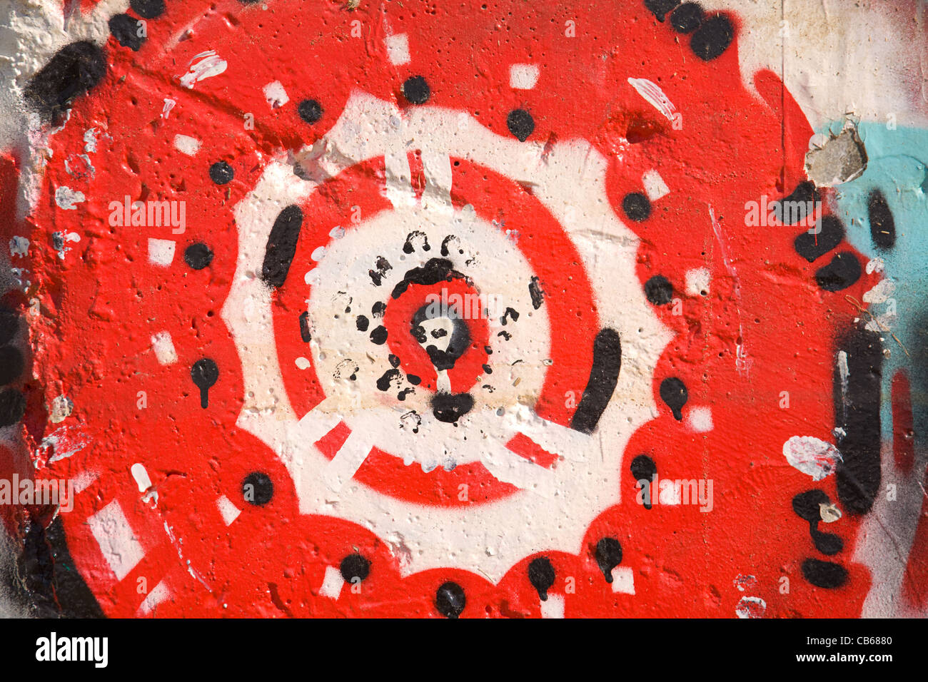 Graffiti rot -Fotos und -Bildmaterial in hoher Auflösung – Alamy