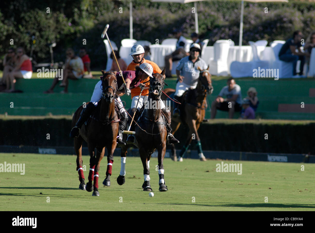 Spectators watching polo match -Fotos und -Bildmaterial in hoher ...