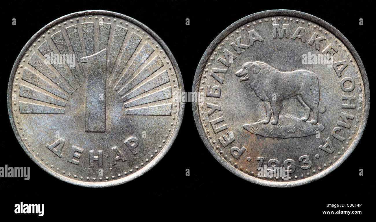 Mazedonischer Denar Stockfotos und -bilder Kaufen - Alamy