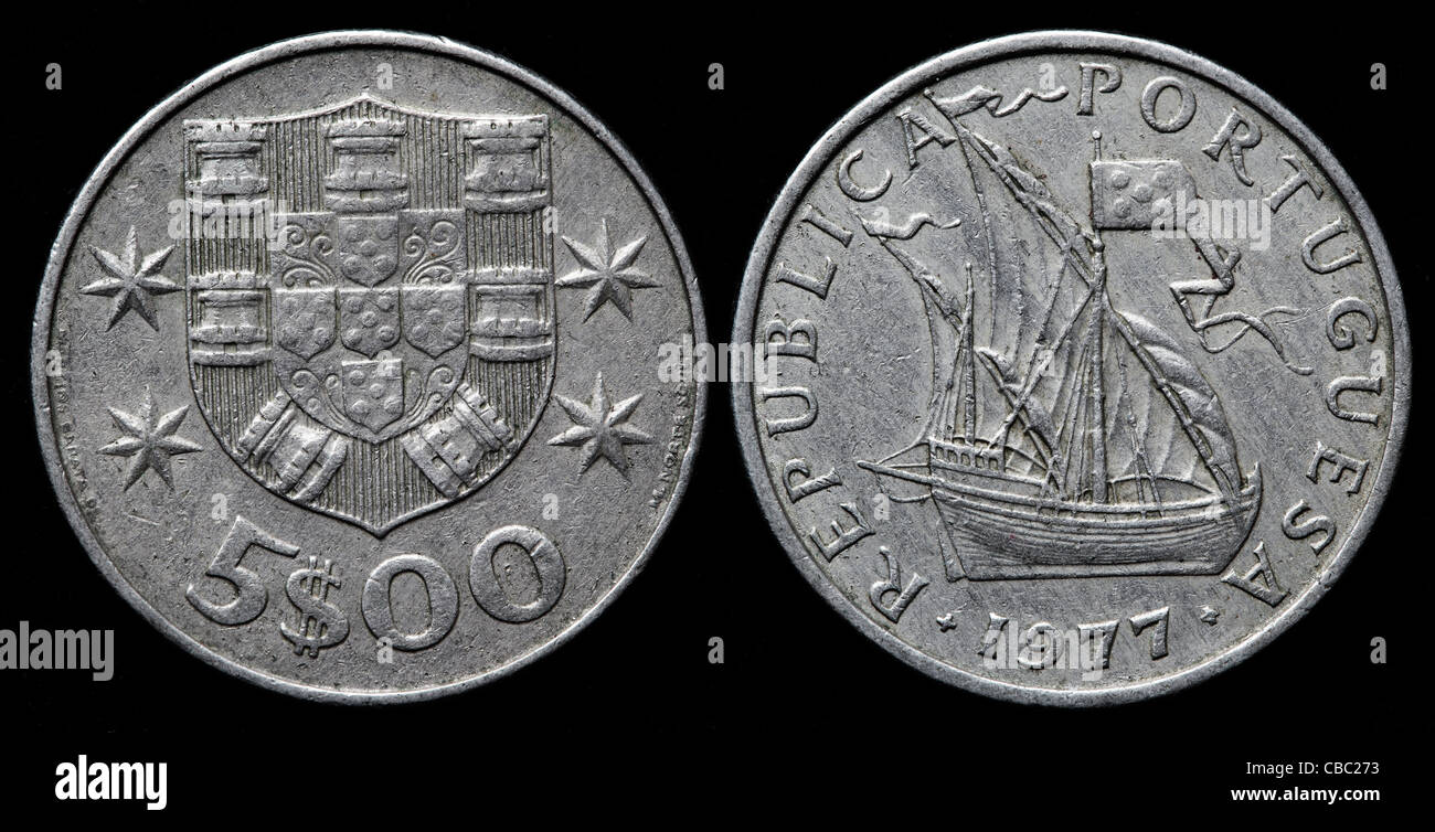 Coin Money Portugal Portuguese Stockfotos und -bilder Kaufen - Alamy