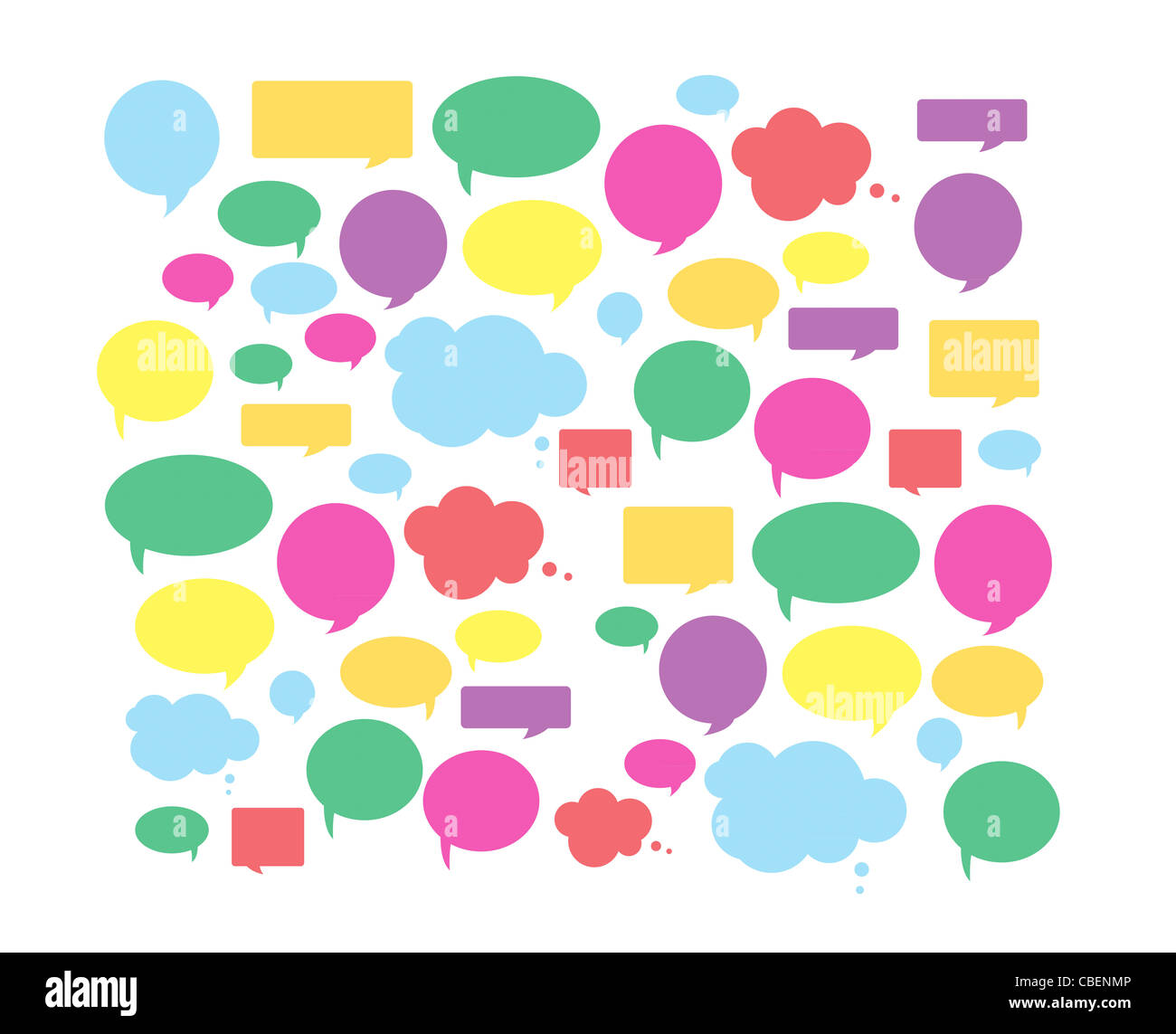 Figur mit sprechblase -Fotos und -Bildmaterial in hoher Auflösung – Alamy