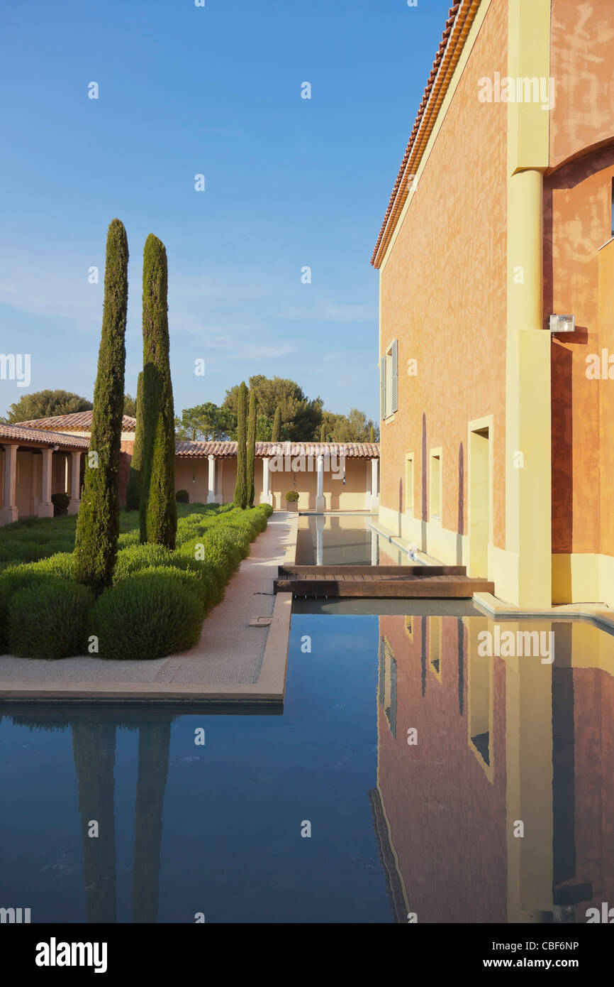 Architektur der Hotel du Castellet., HOTEL DU CASTELLET, 5 stud Relais ...