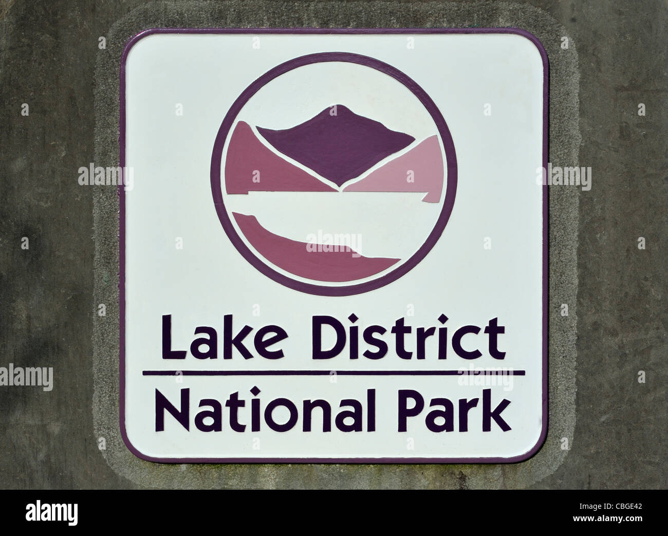 Lake district sign -Fotos und -Bildmaterial in hoher Auflösung – Alamy