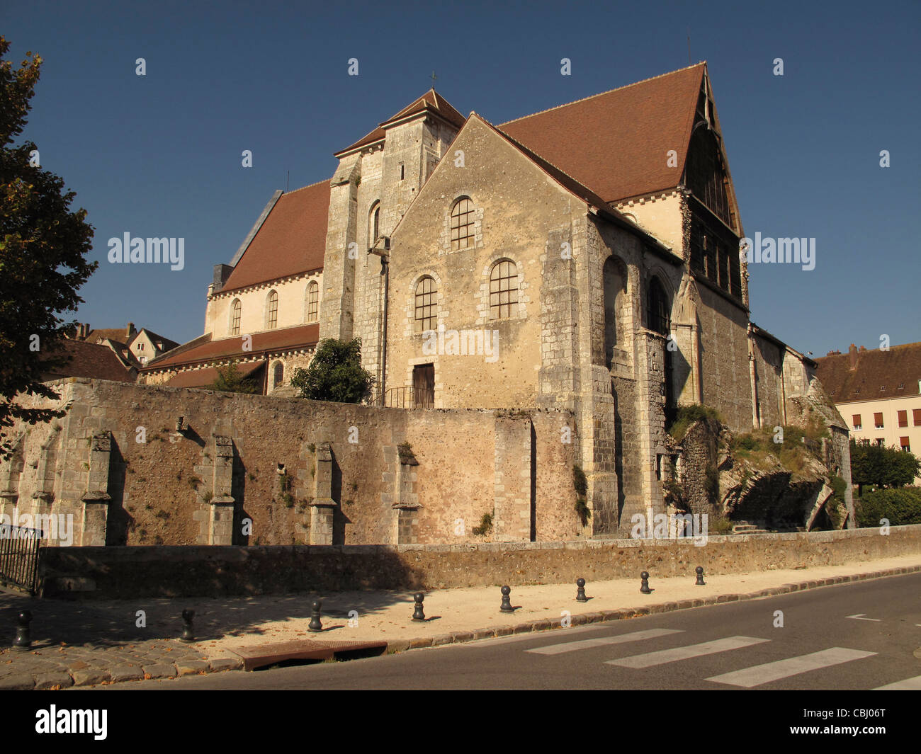 Collegiale Saint-Andre de Chartres, Chartres, Eure-et-Loire, Frankreich ...