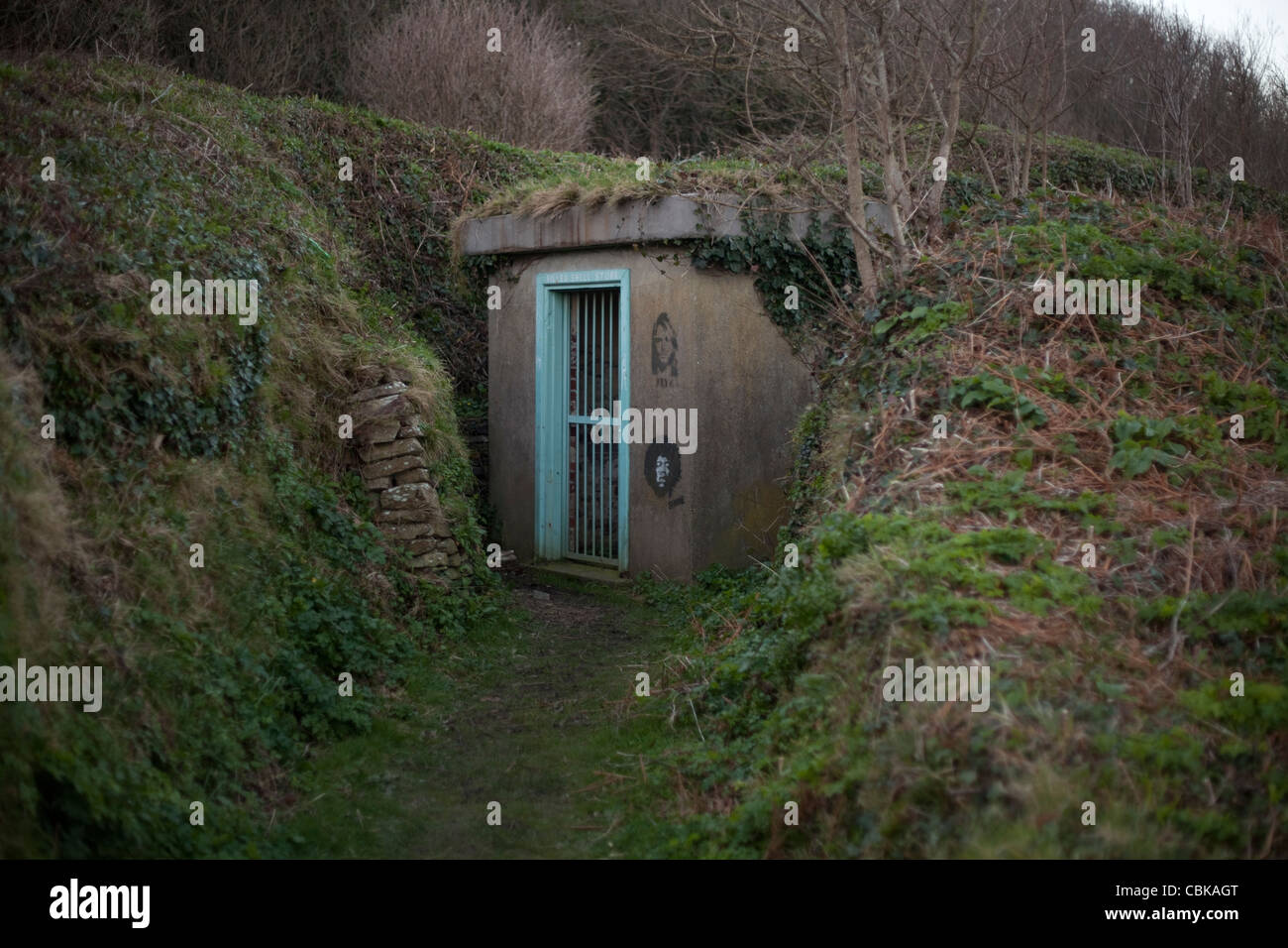 Bunker Entrance Stockfotos und -bilder Kaufen - Alamy