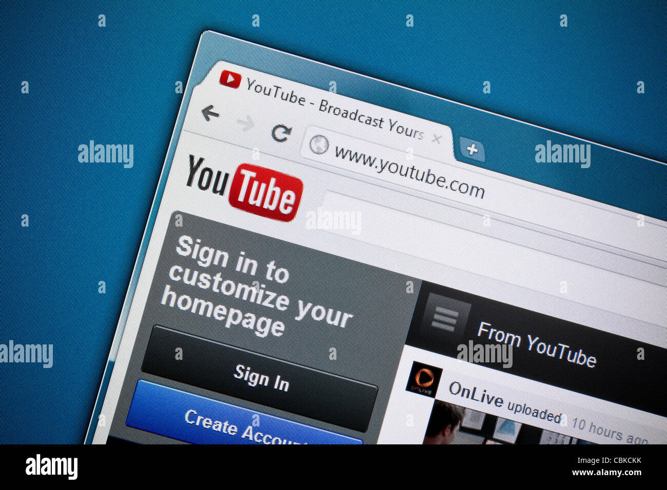 Youtube logo symbol -Fotos und -Bildmaterial in hoher Auflösung – Alamy