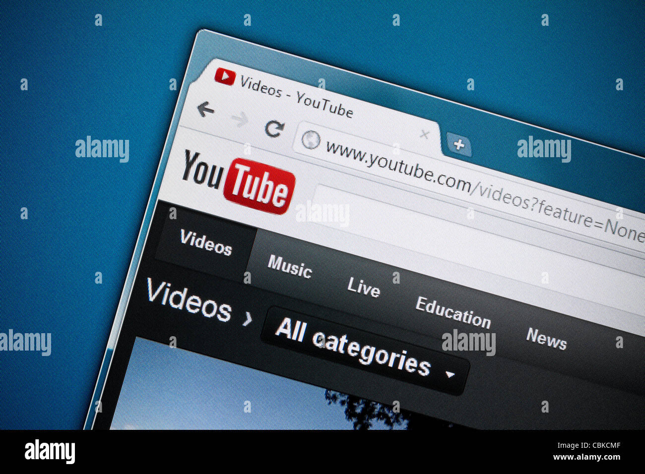 Youtube logo symbol -Fotos und -Bildmaterial in hoher Auflösung – Alamy