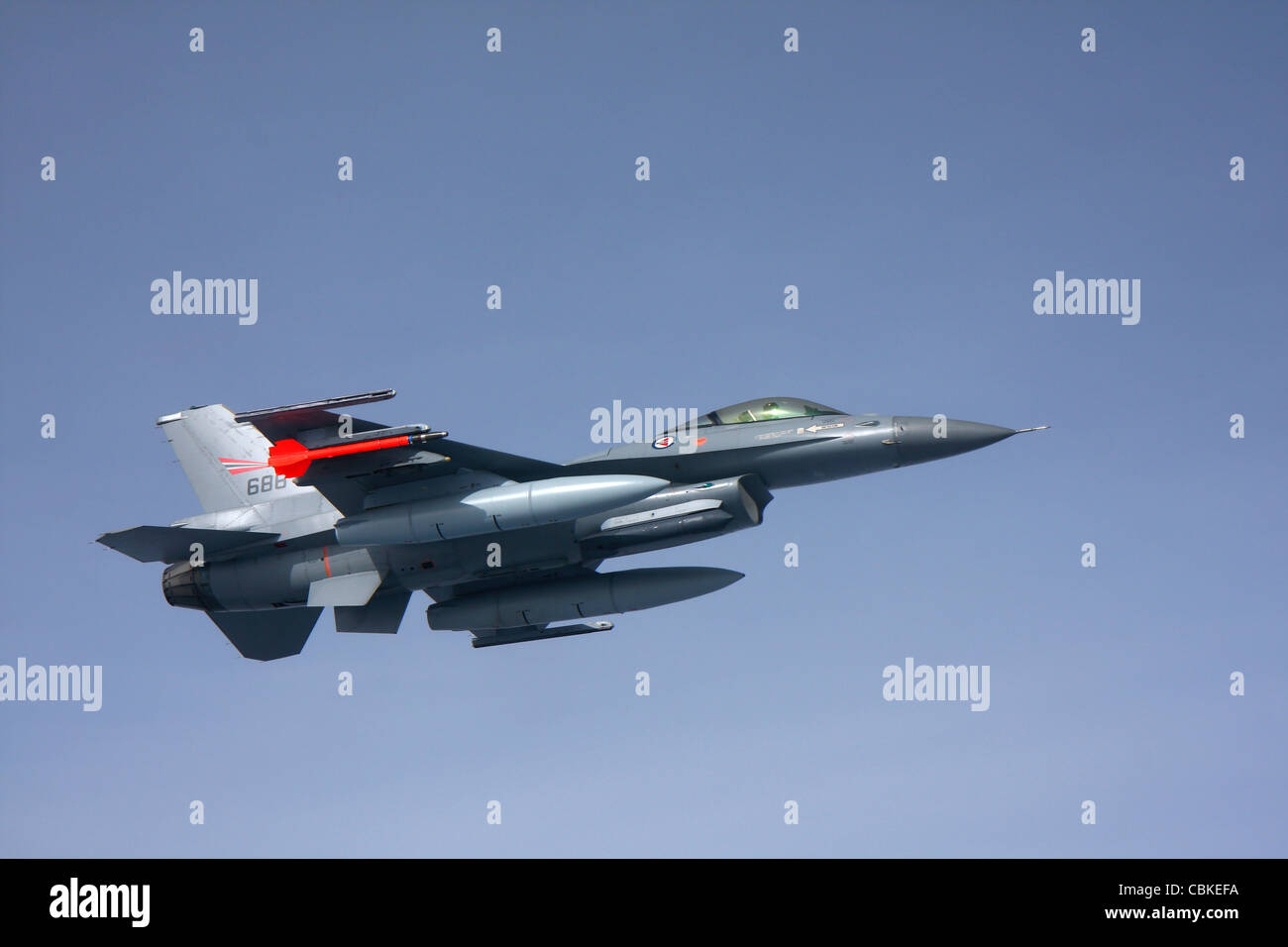 Lockheed Martin f-16 Fighting Falcon der norwegischen Luftwaffe ...