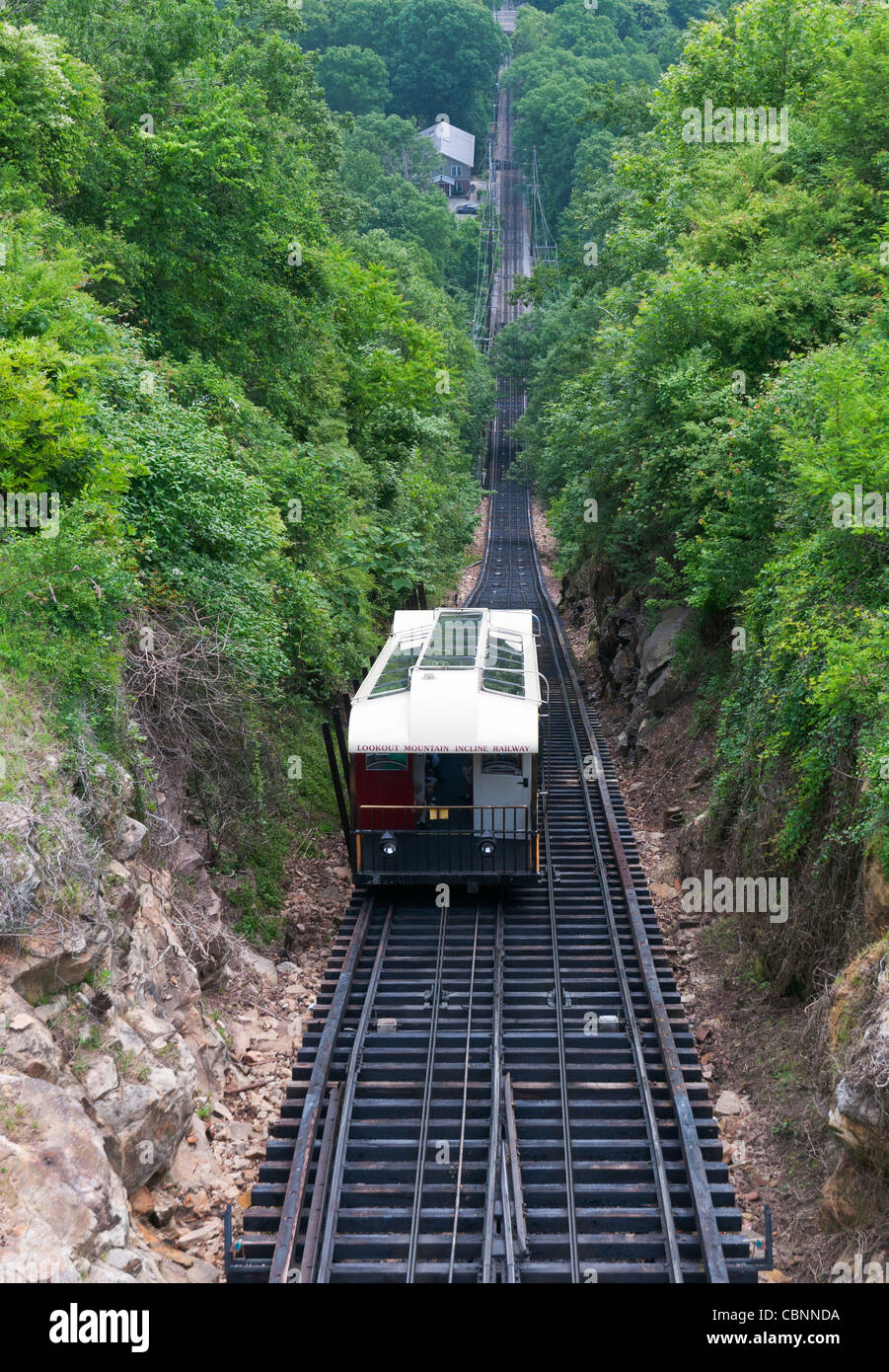 Chattanooga, Tennessee, Lookout Mountain Incline Railway ...