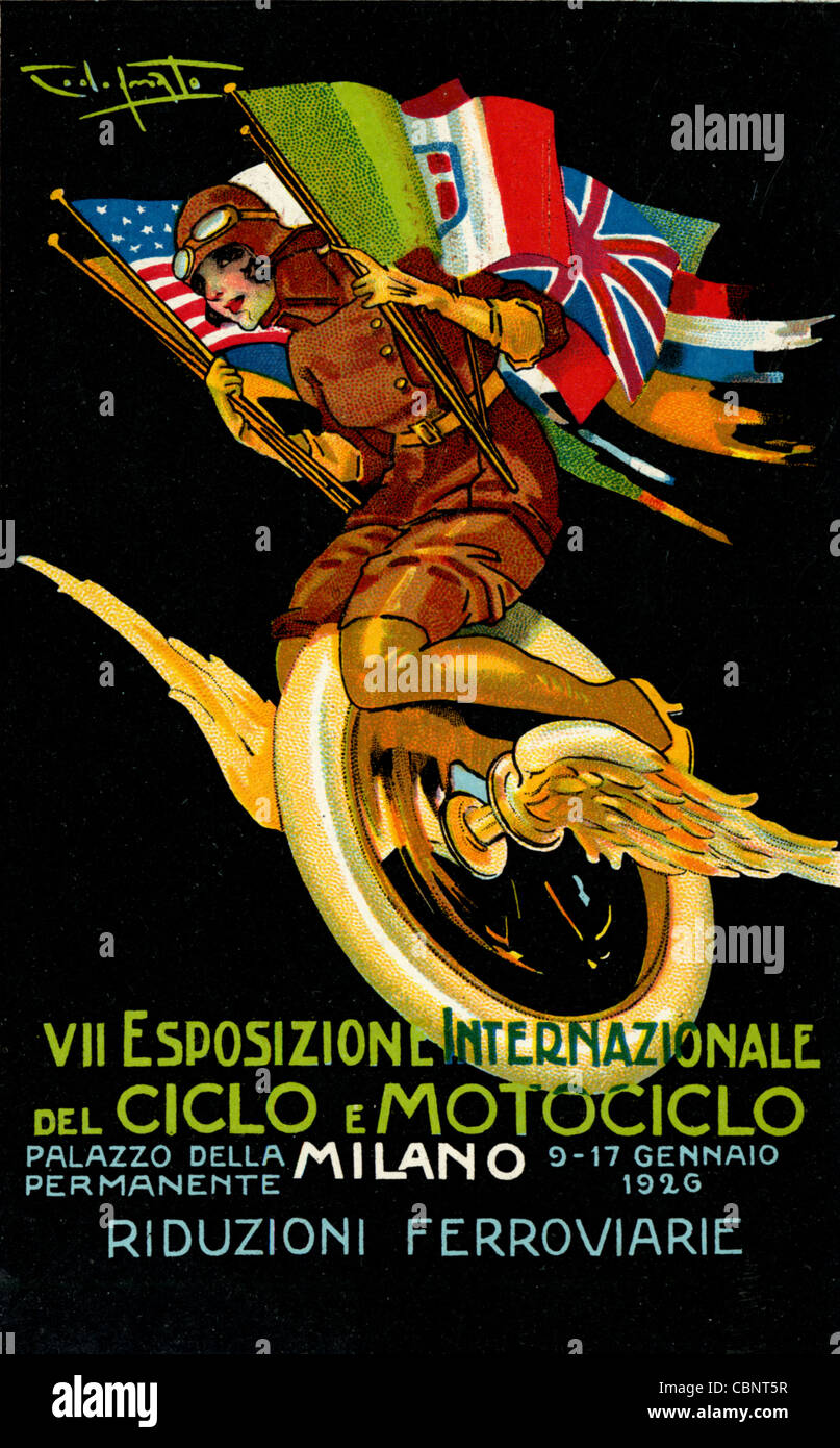 Oldtimer motorrad werbung -Fotos und -Bildmaterial in hoher Auflösung ...