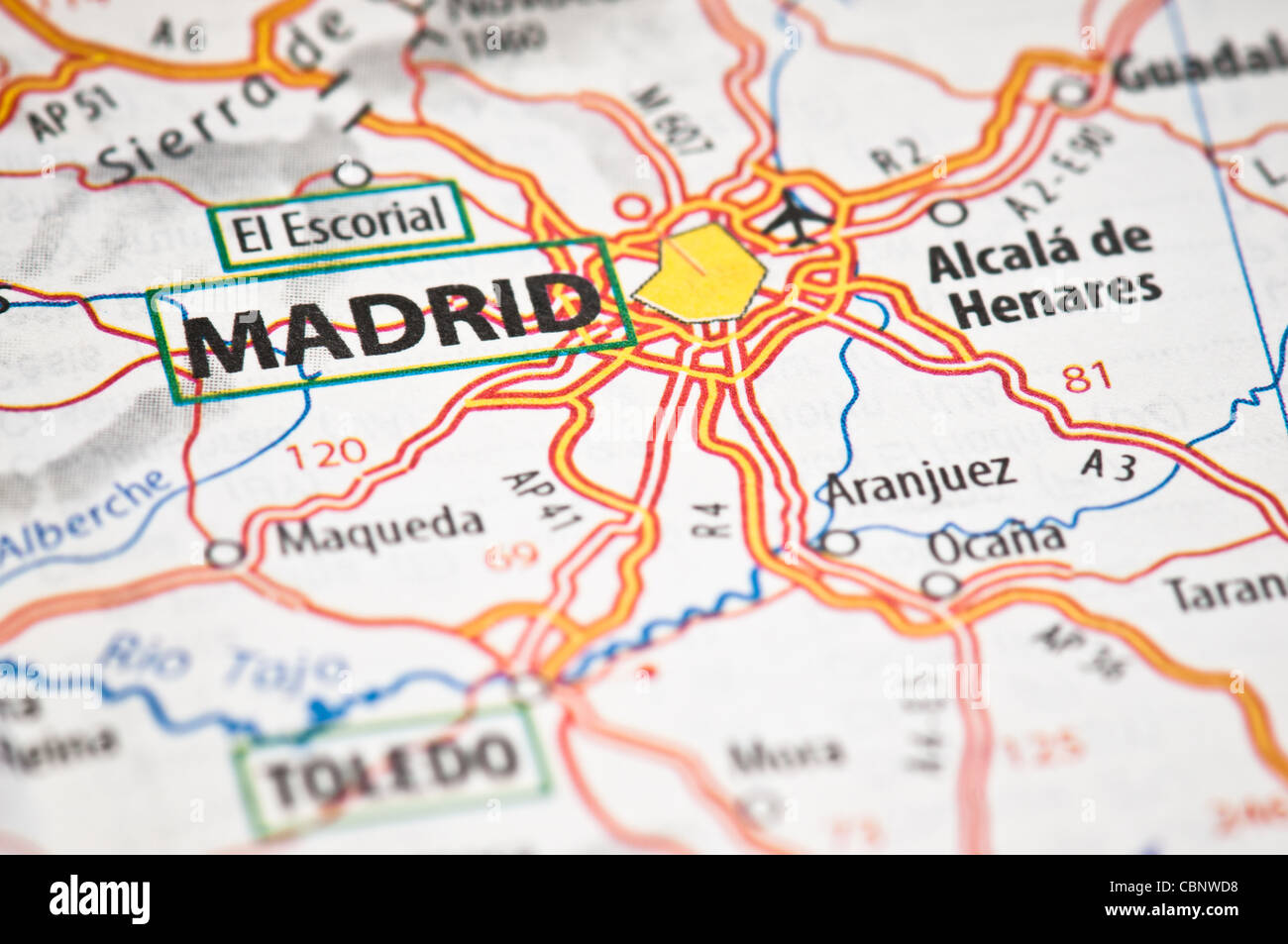 Map city madrid map pin -Fotos und -Bildmaterial in hoher Auflösung – Alamy