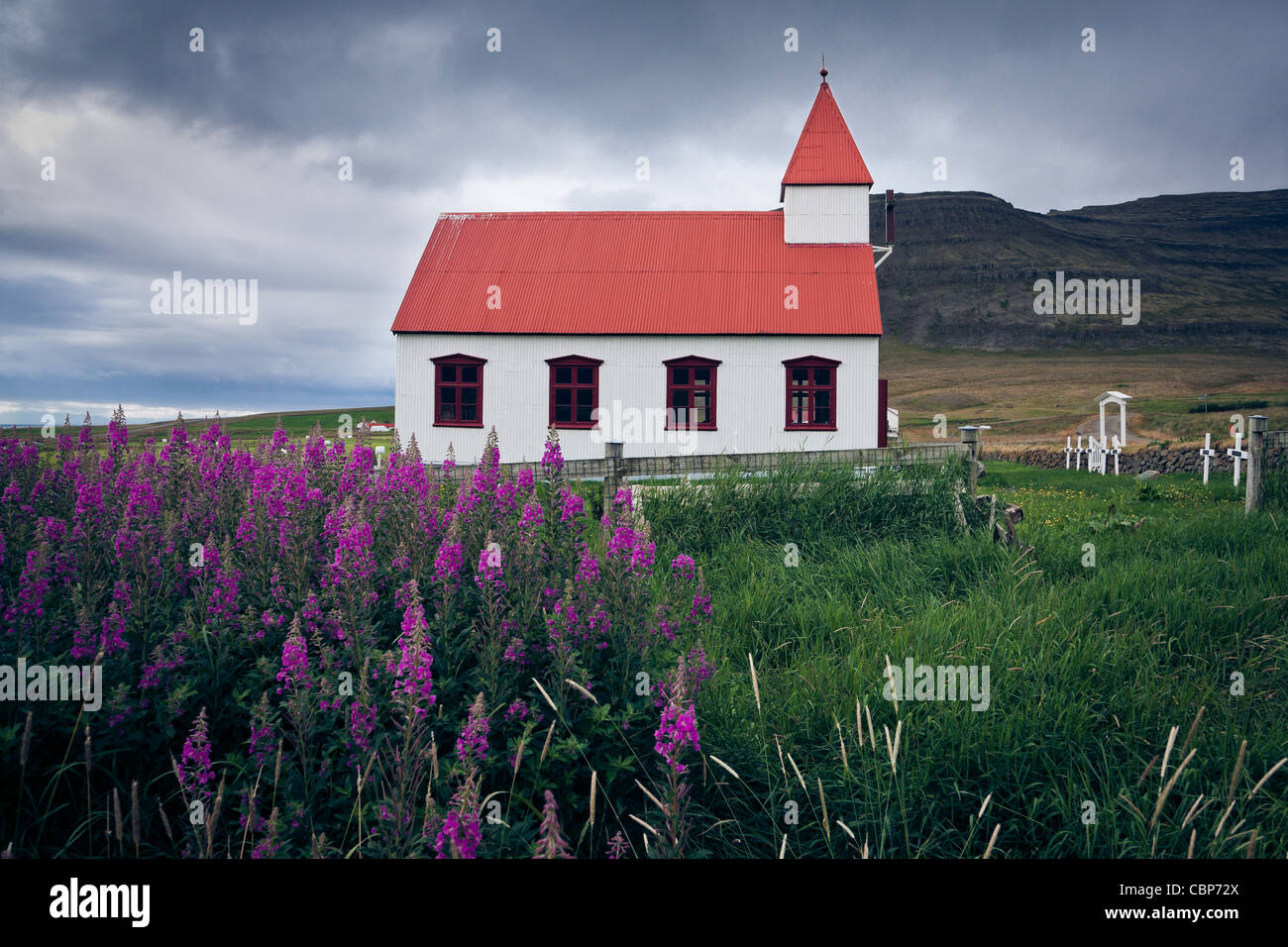 Church in iceland -Fotos und -Bildmaterial in hoher Auflösung – Alamy