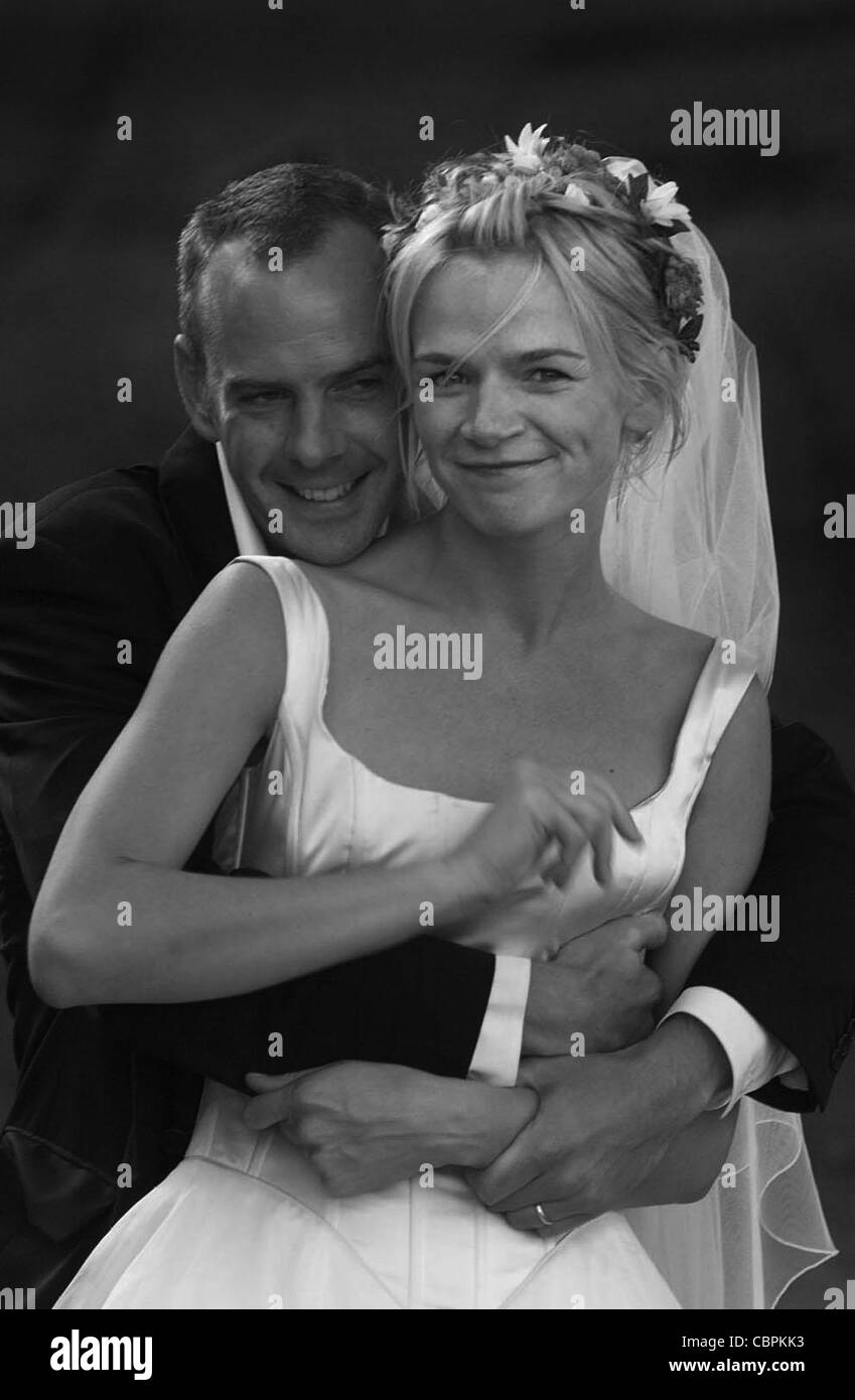 Norman Cook heiratet Zoe Ball im Babington House in Somerset. Bild von ...
