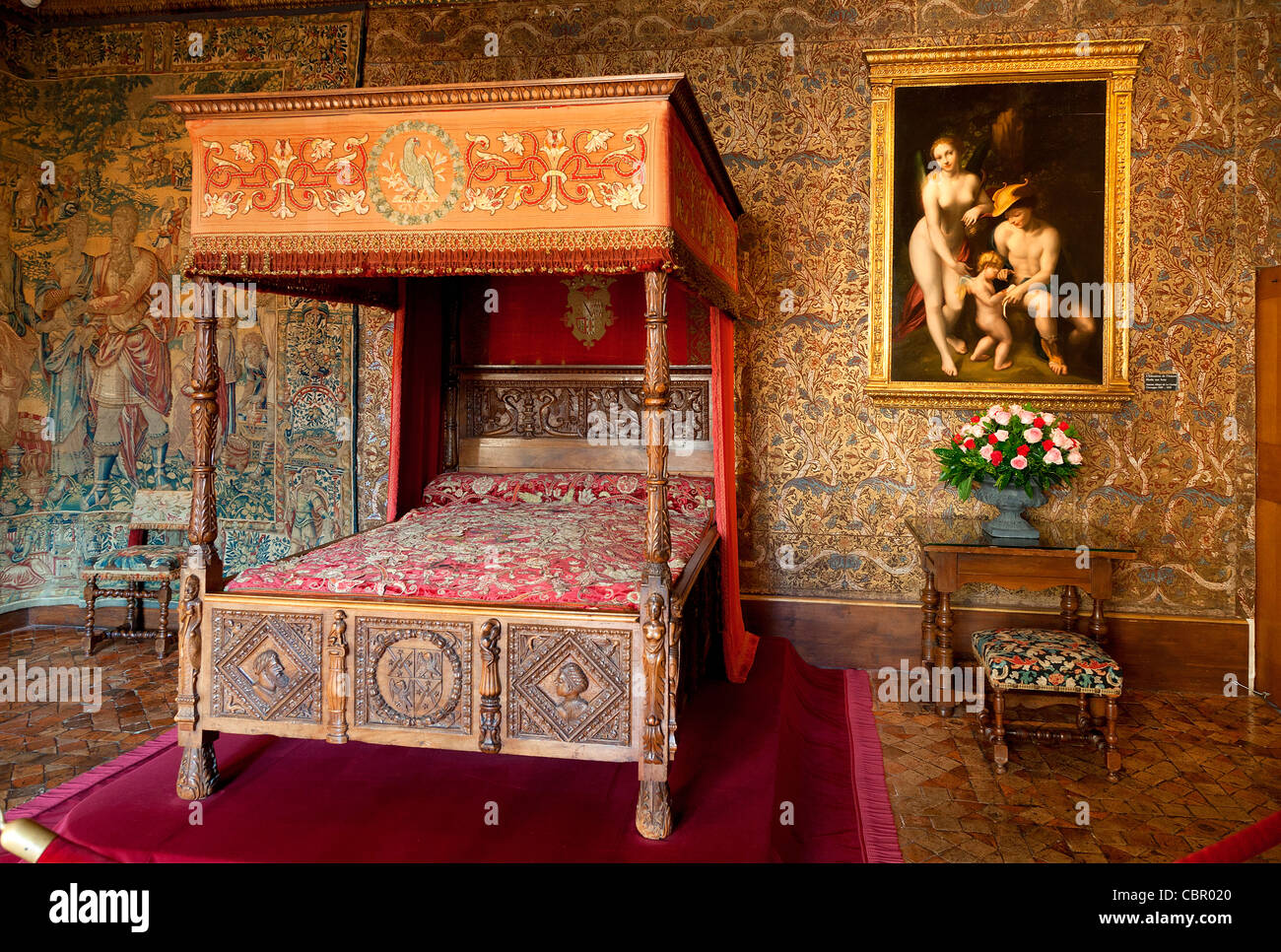 Loire-Tal, Chateau de Chenonceau Stockfotografie - Alamy