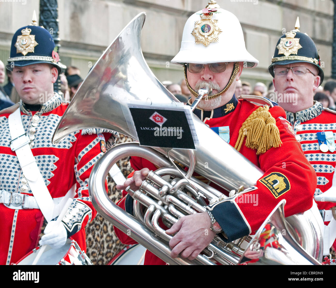 Kapellenmitglieder aus der zivilen besessen und bemannte Lancastrian ...