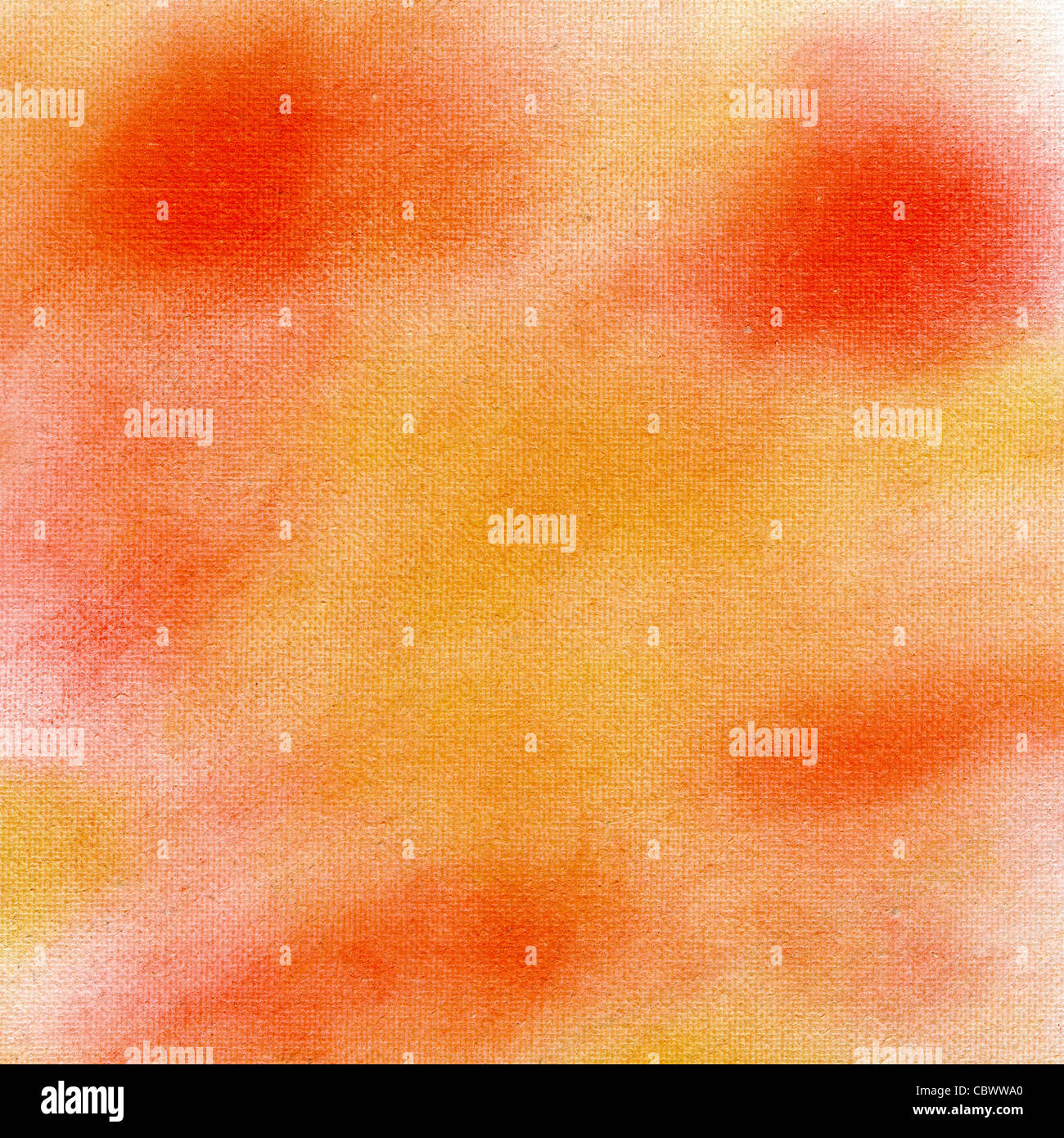 Rote gelbe Kreide Pastel Flecken und Flecken auf weißen ...