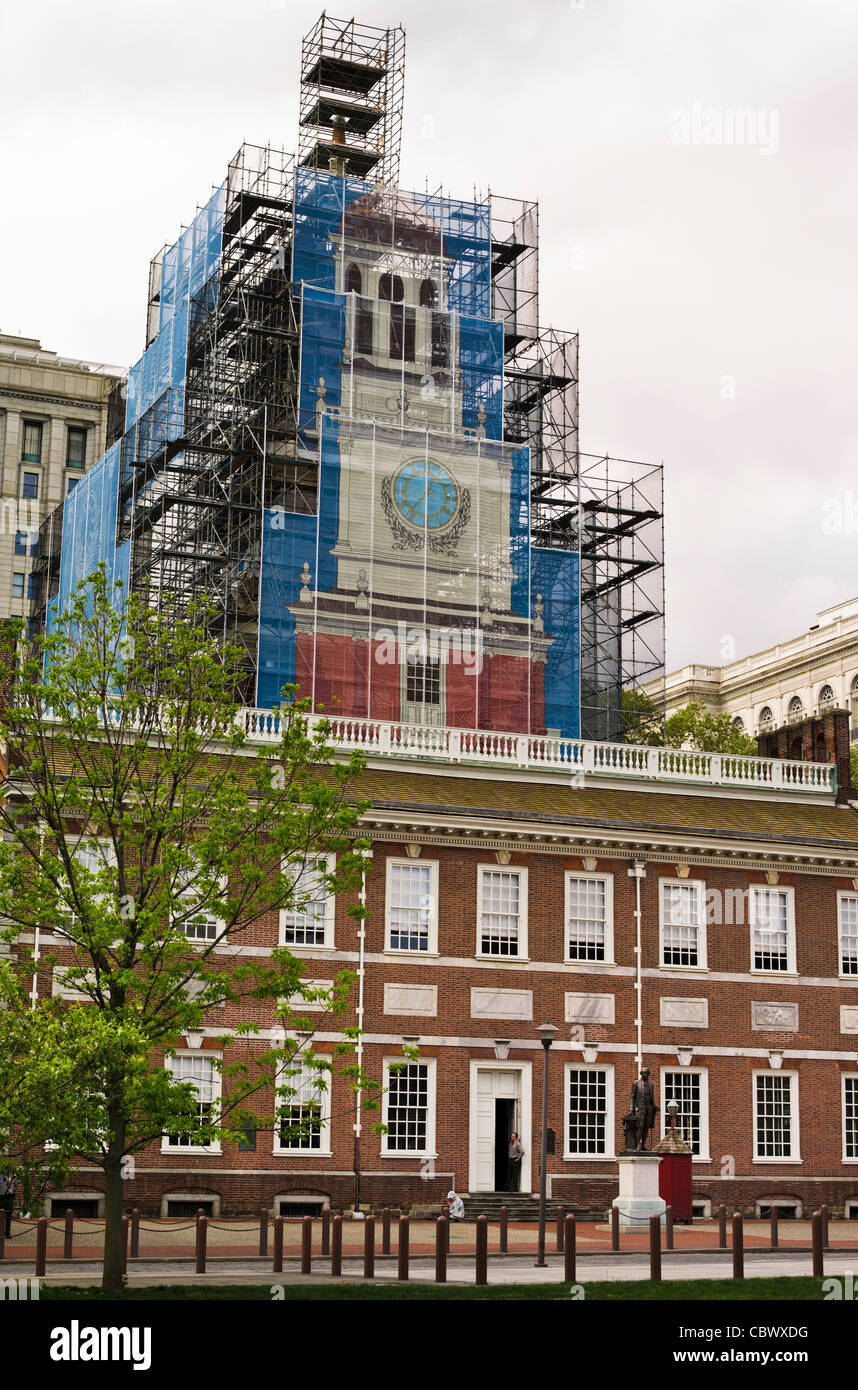 Independence hall philadelphia statue -Fotos und -Bildmaterial in hoher ...